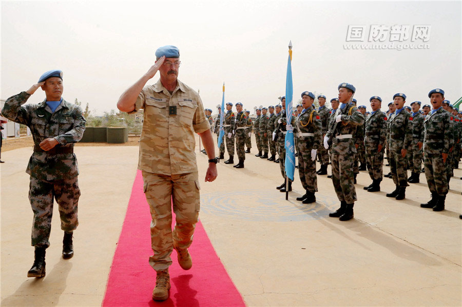Chinese peacekeepers to Mali awarded UN Peace Medals of Honor - China Military