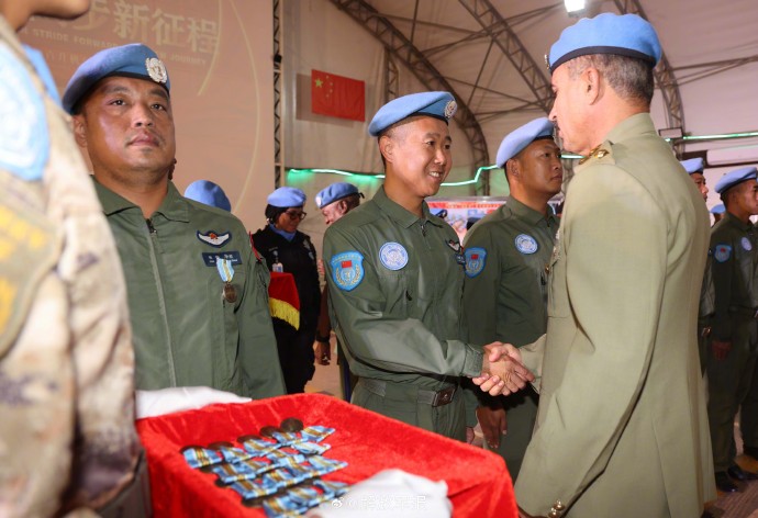 120 Chinese peacekeepers awarded UN Peace Medal of Honor - China Military