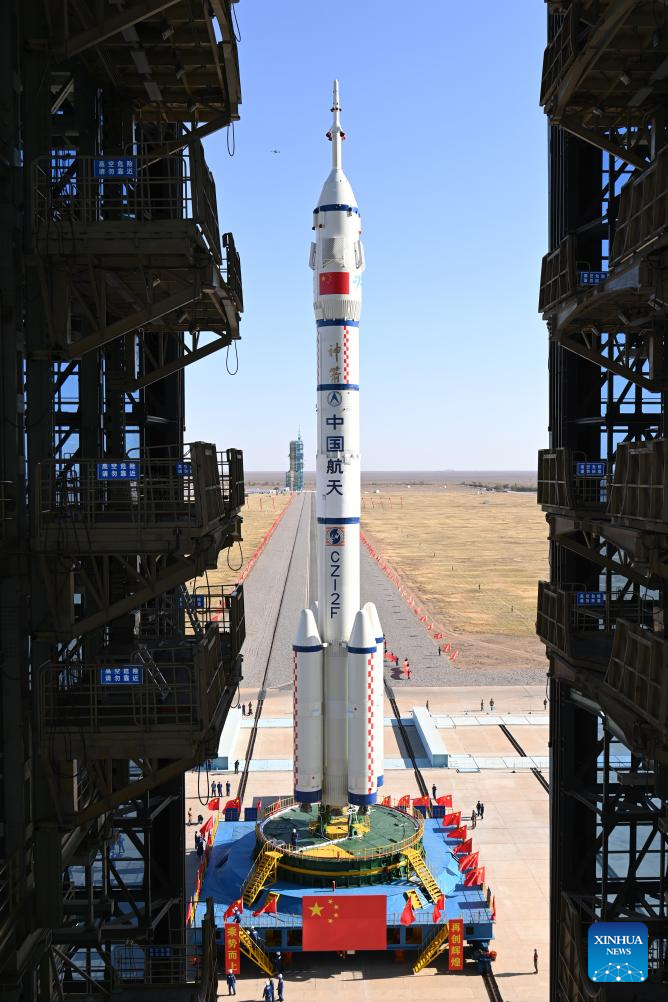 China prepares to launch Shenzhou-19 crewed spaceship - China Military